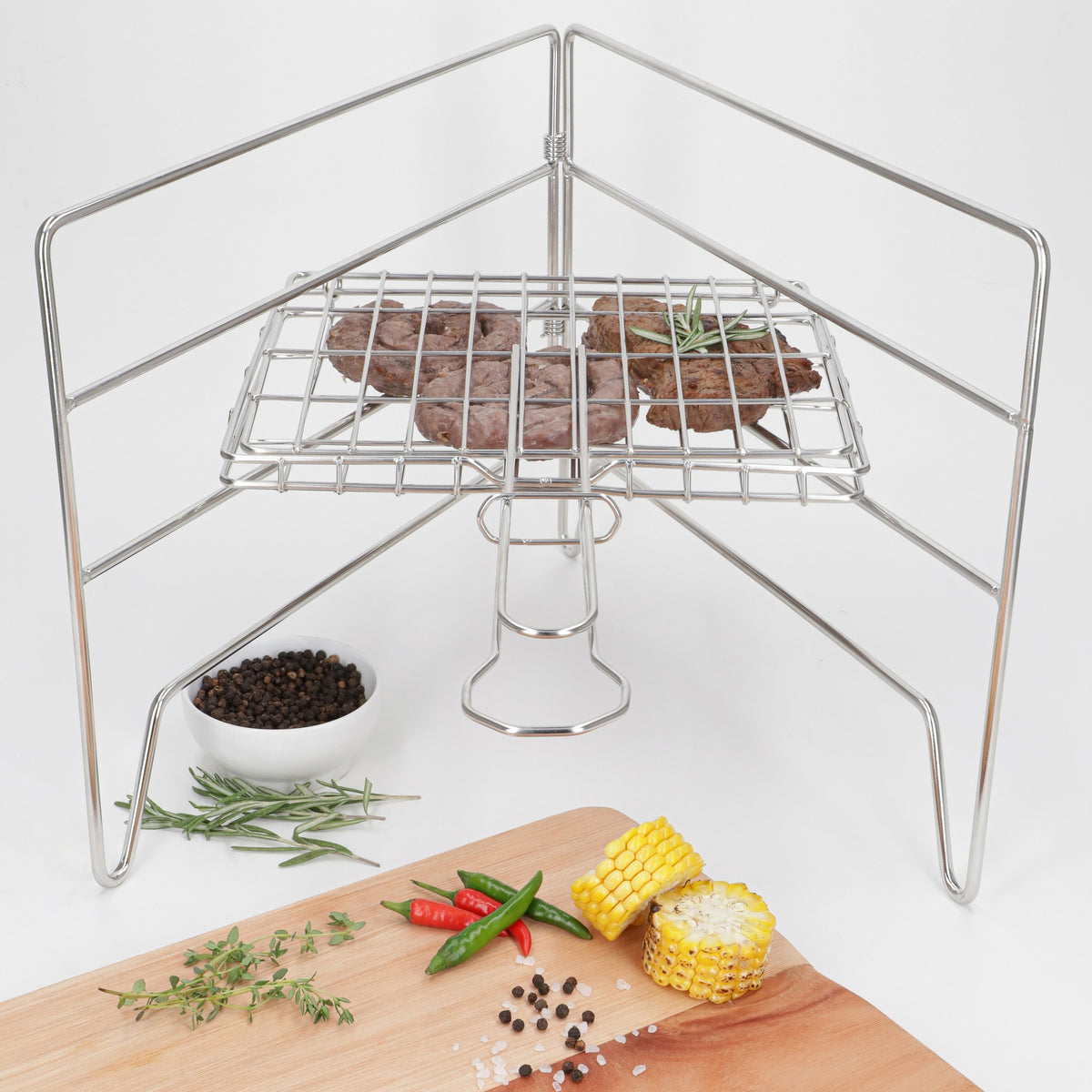 Multi Level Braai Grid Stand – Pure Steel Products